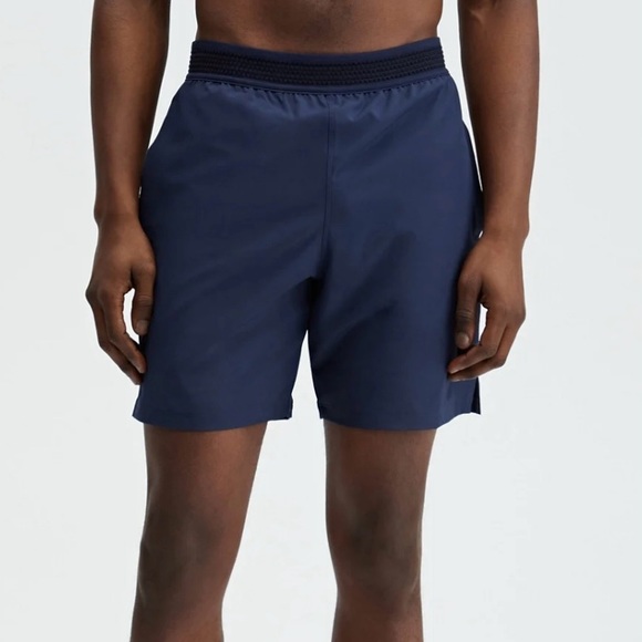 Fabletics | Shorts | Fabletics The Fundamental Mens Navy Blue Athletic ...
